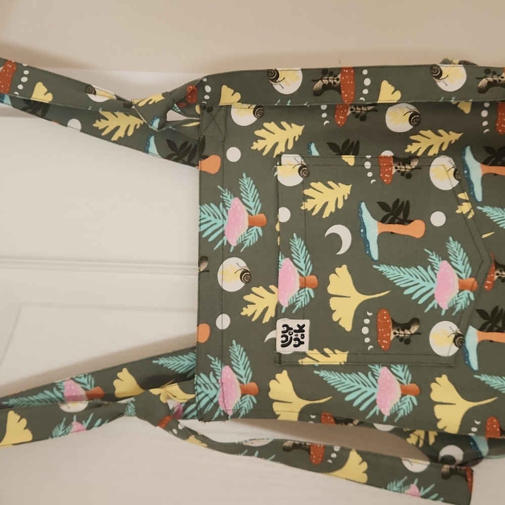 Lucy & Yak Mushroom Cottagecore Overall Dress - Gem